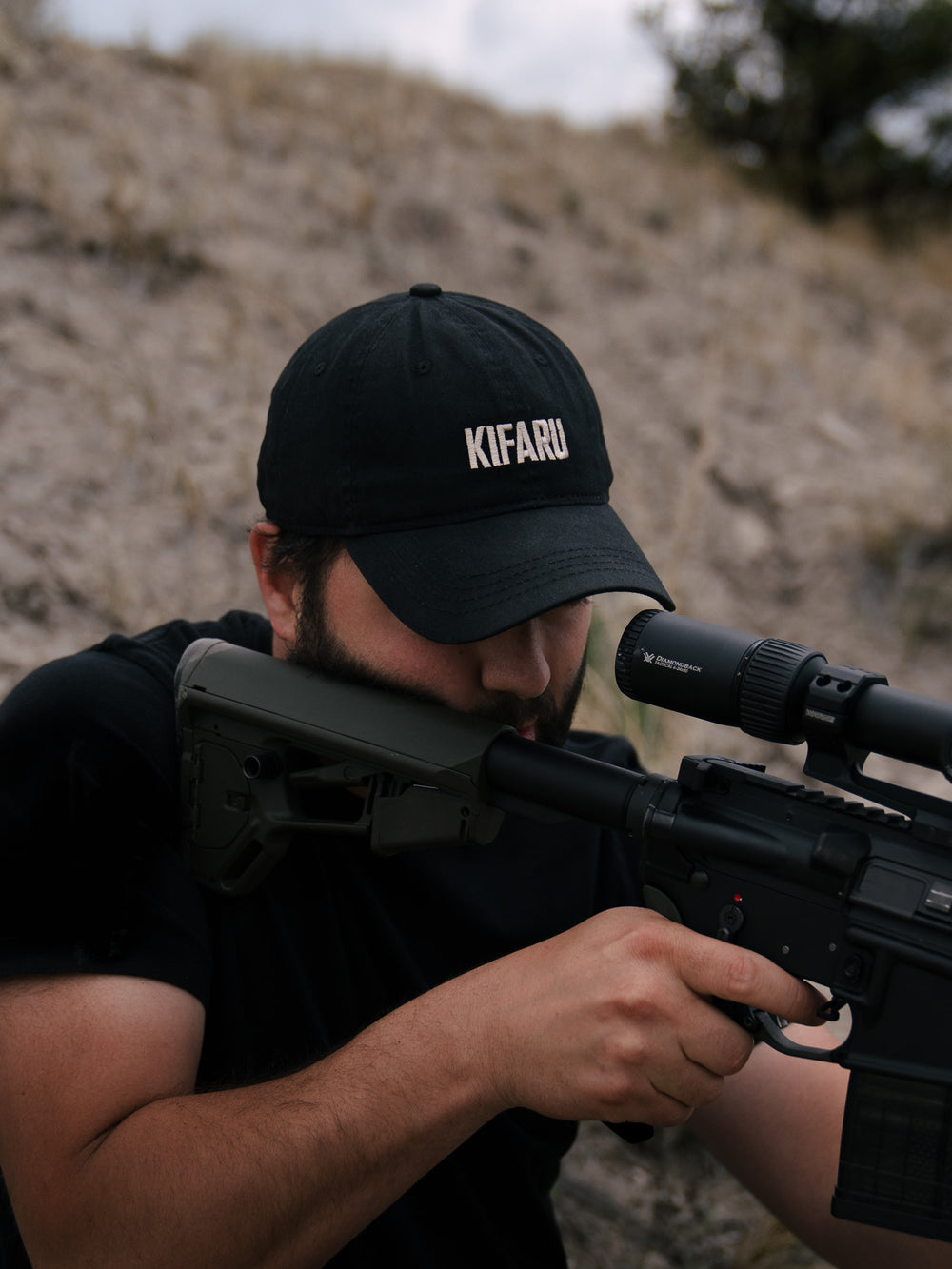 Kifaru Unstructured Hat Black – Kifaru Intl